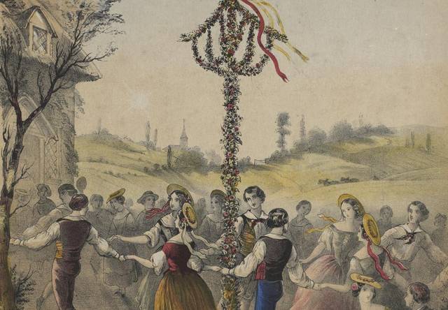 Maypole Dancing with the mAy Team - Special event at V&A South ...