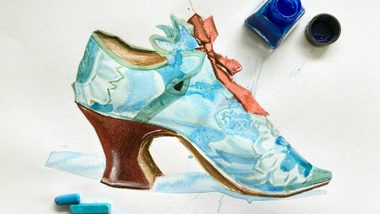 In Practice: Exploring Drawing Media - Workshop at Online · V&A