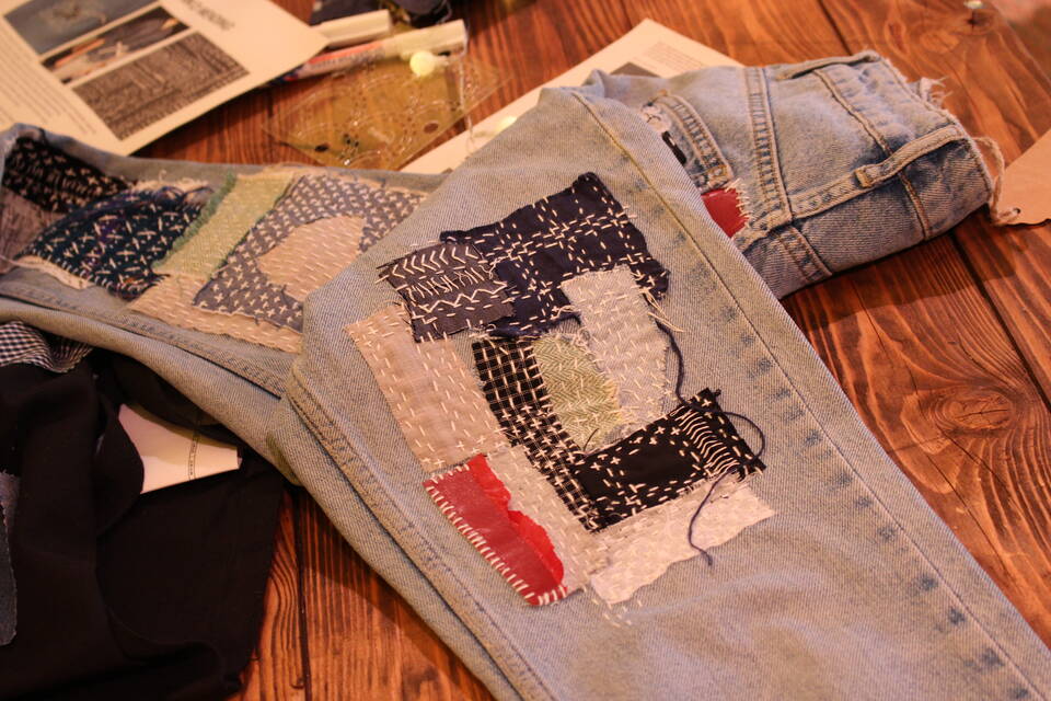 Visible Mending Workshop - Darning - Workshop at V&A South Kensington · V&A