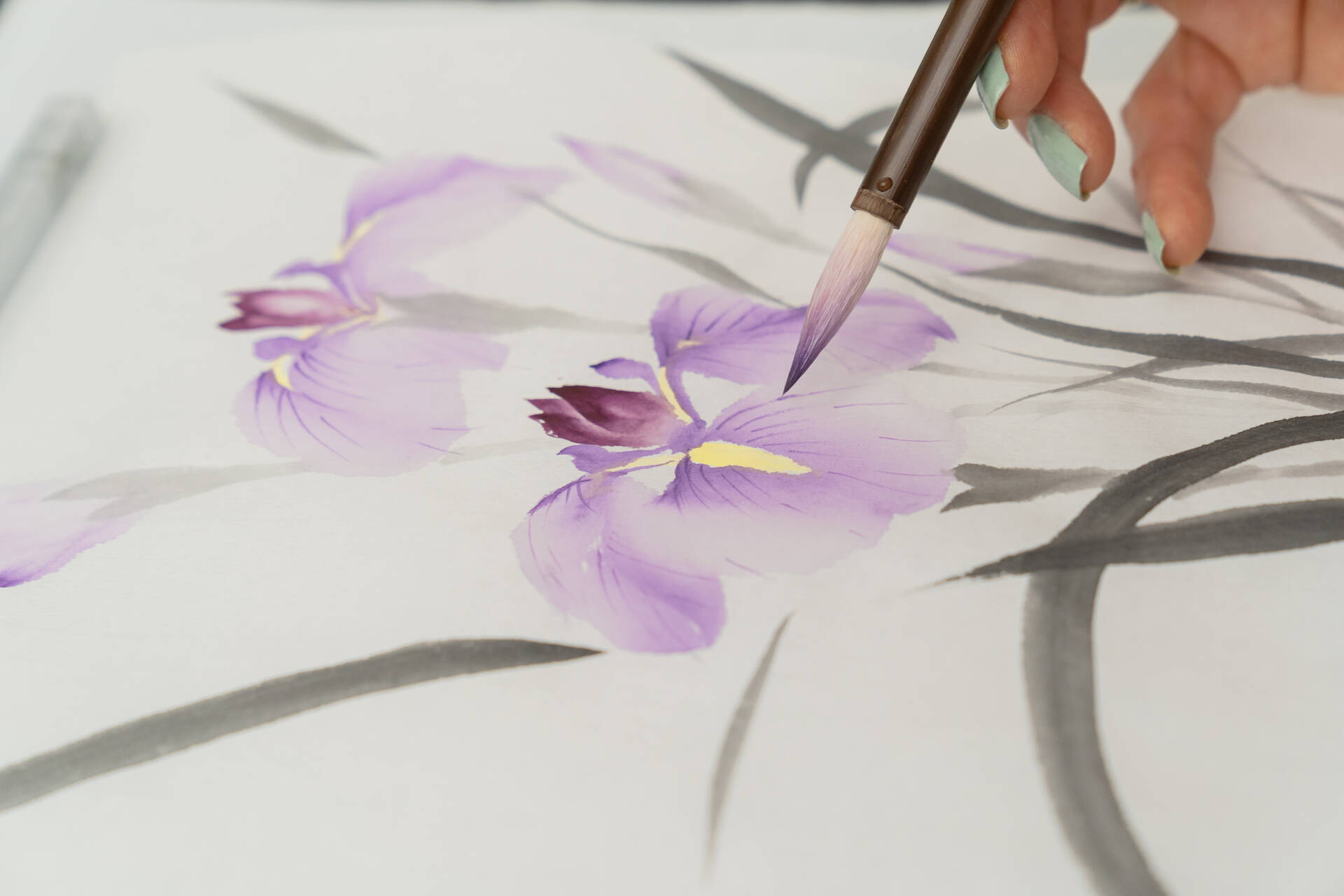 Sumi Painting with Koshu - V&A Academy Workshop at V&A South Kensington ...