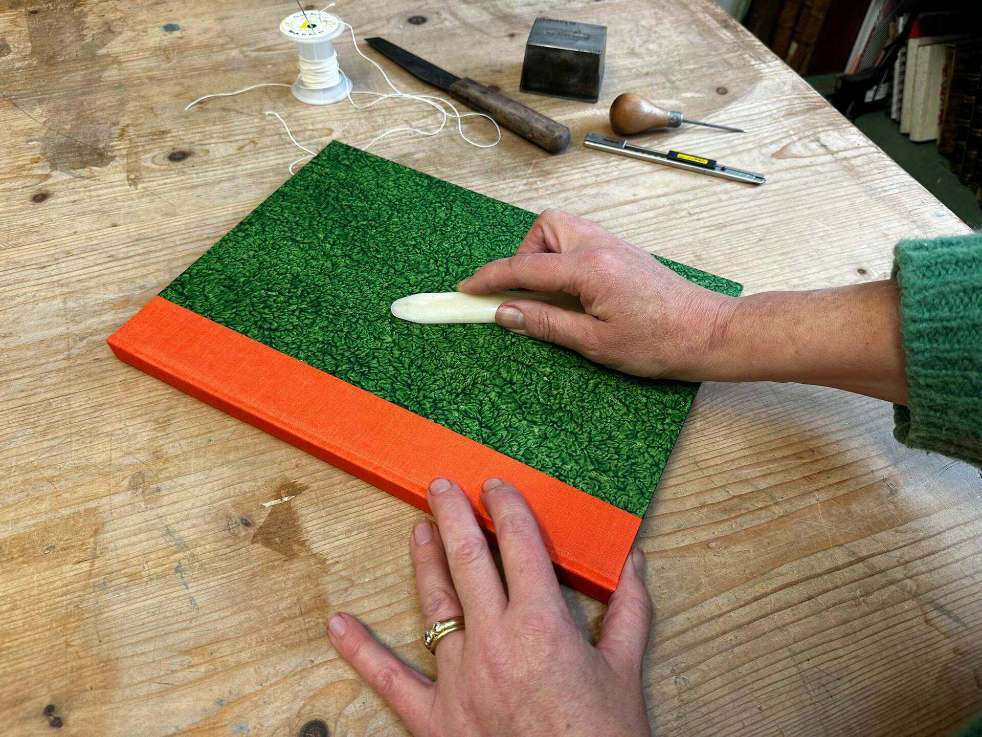 Bookbinding with Kate Holland - V&A Academy Workshop at V&A South Kensington · V&A