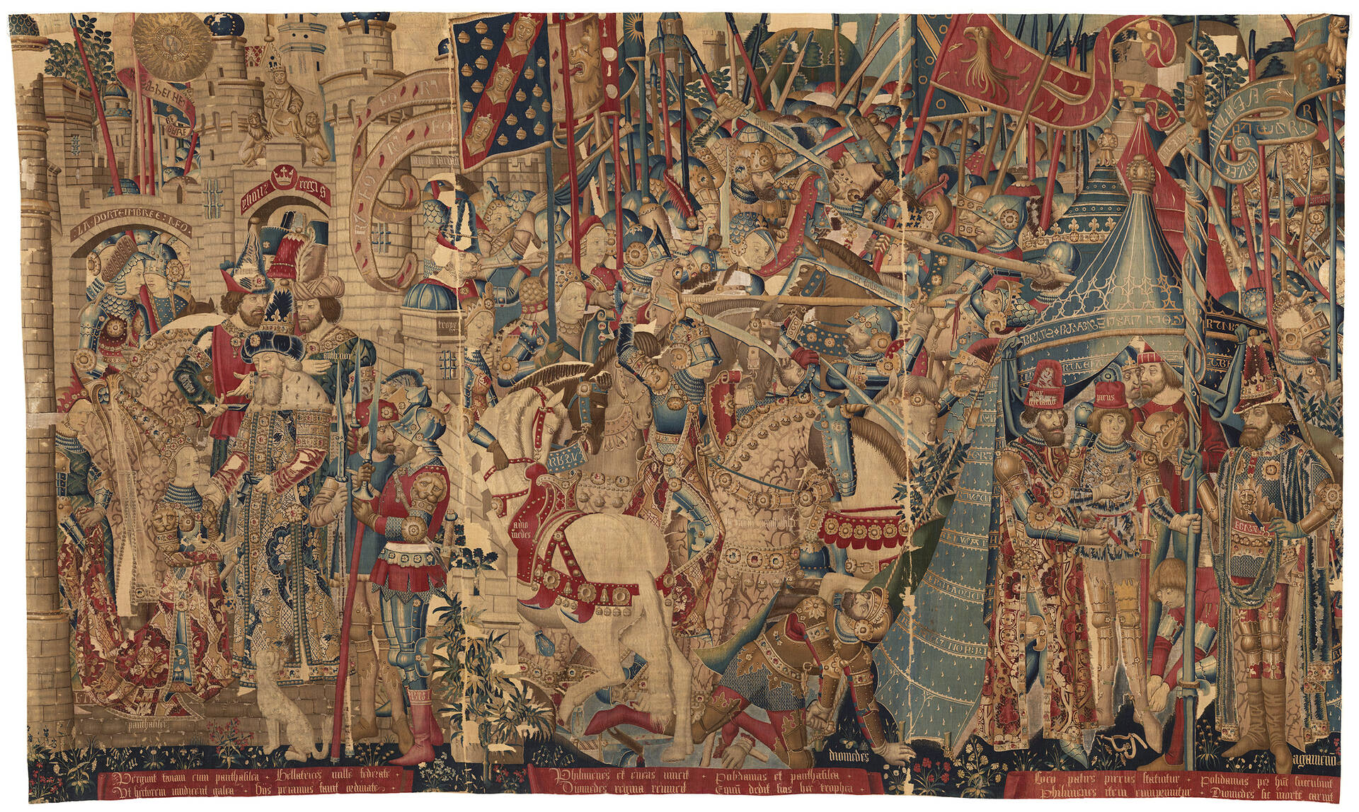 The War of Troy tapestry · V&A