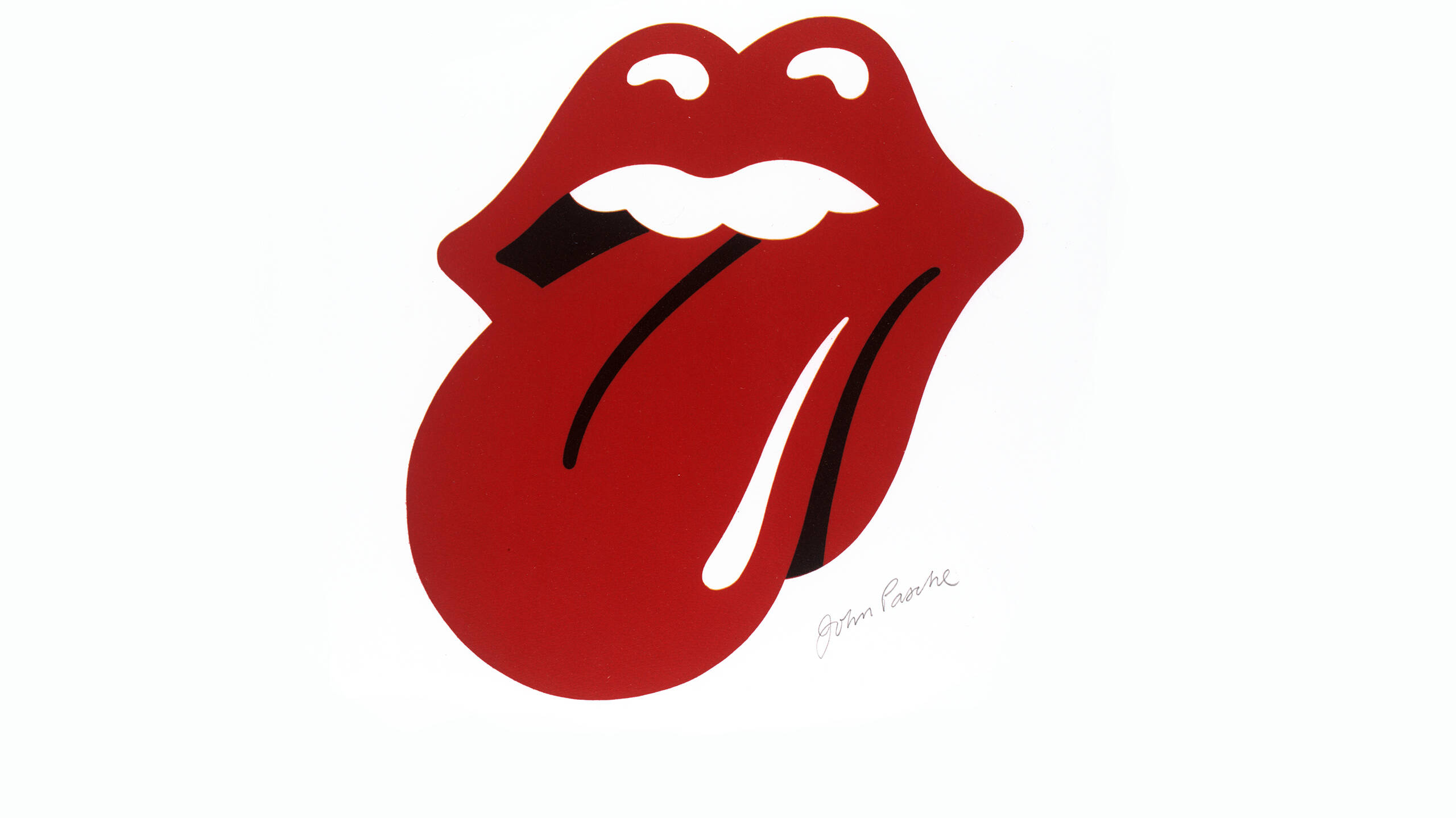 The Rolling Stones tongue and lips logo · V&A