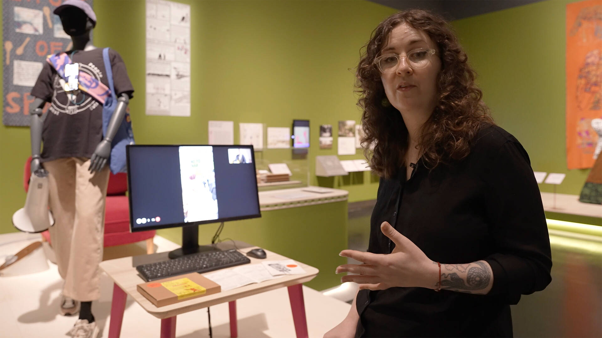 Design and Disability exhibition curator tour · V&A