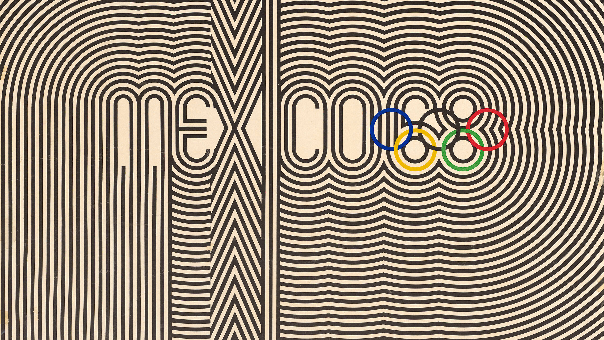 Iconic design – the official poster for the Mexico 1968 Olympic Games · V&A