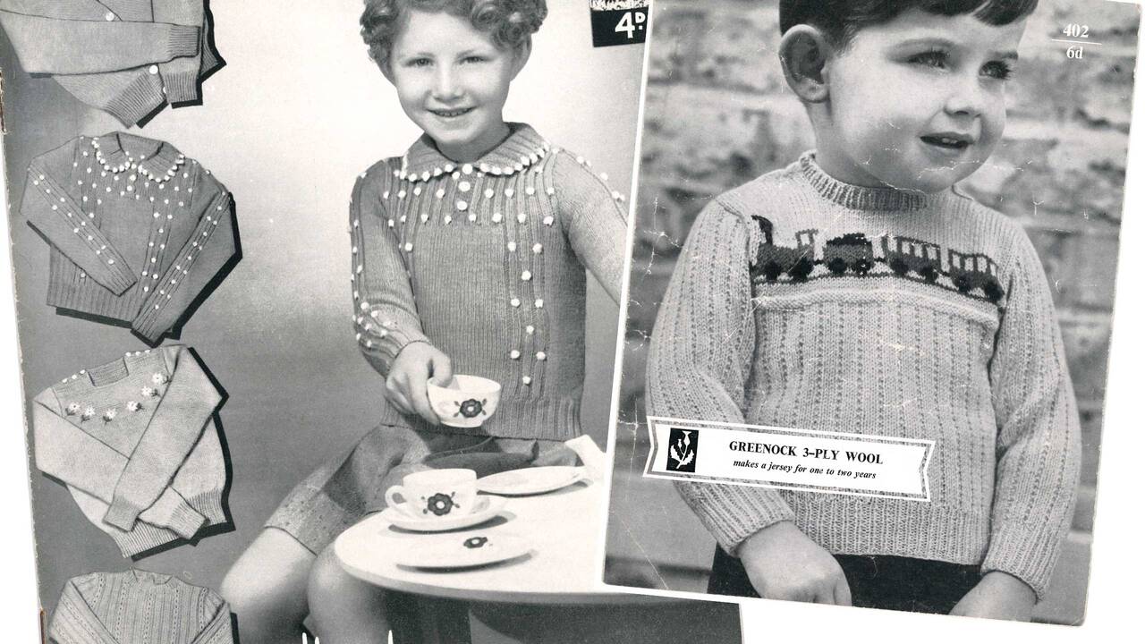 Knitting patterns – children's wear · V&A