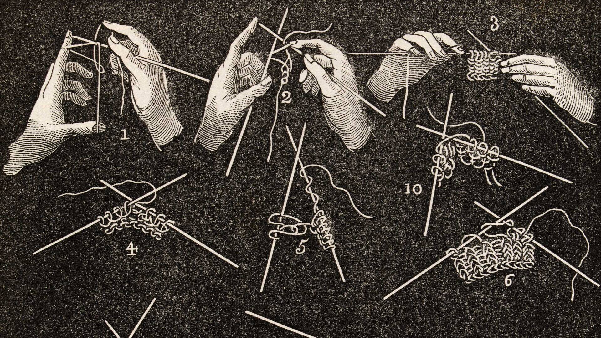 A short history of knitting patterns in Britain · V&A